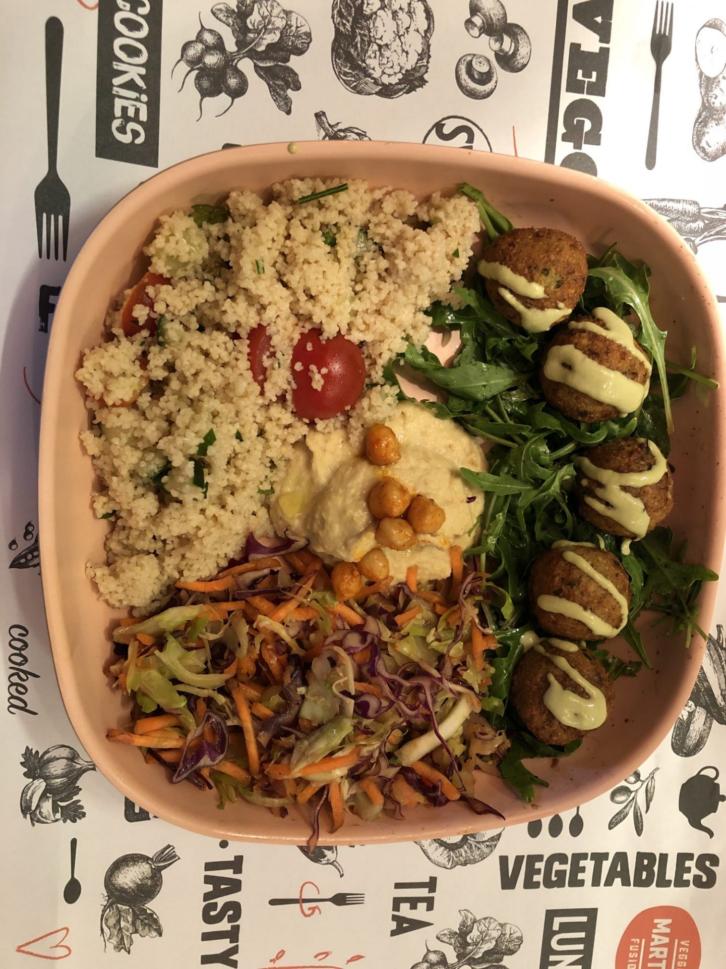 Marta's Veggie Fusion, Split - Glowcation